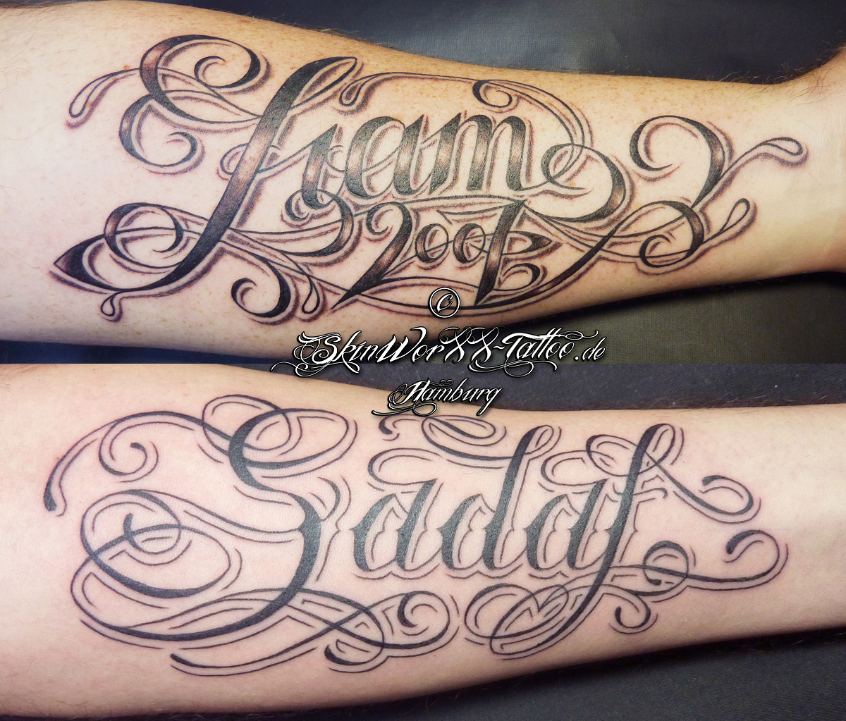 Schriften Tattoo by Annea - Hamburg